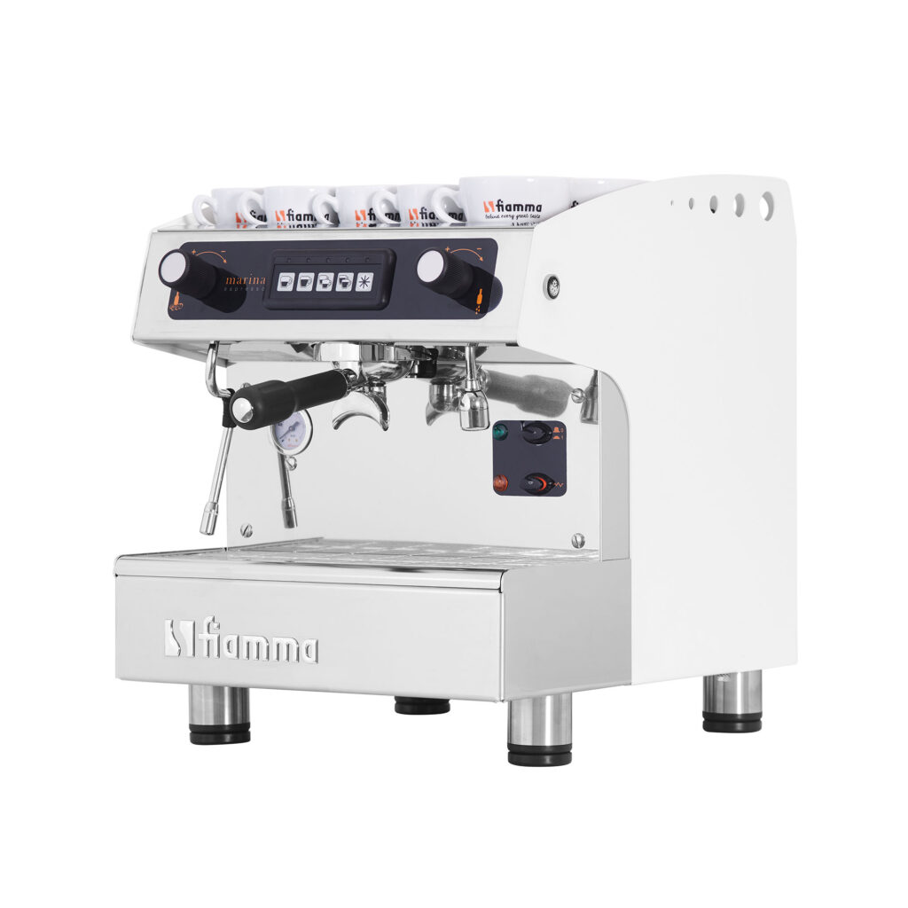 Fiamma Marina CV DI, 1 Group, Espresso Machine with Built-In Water Tank ...