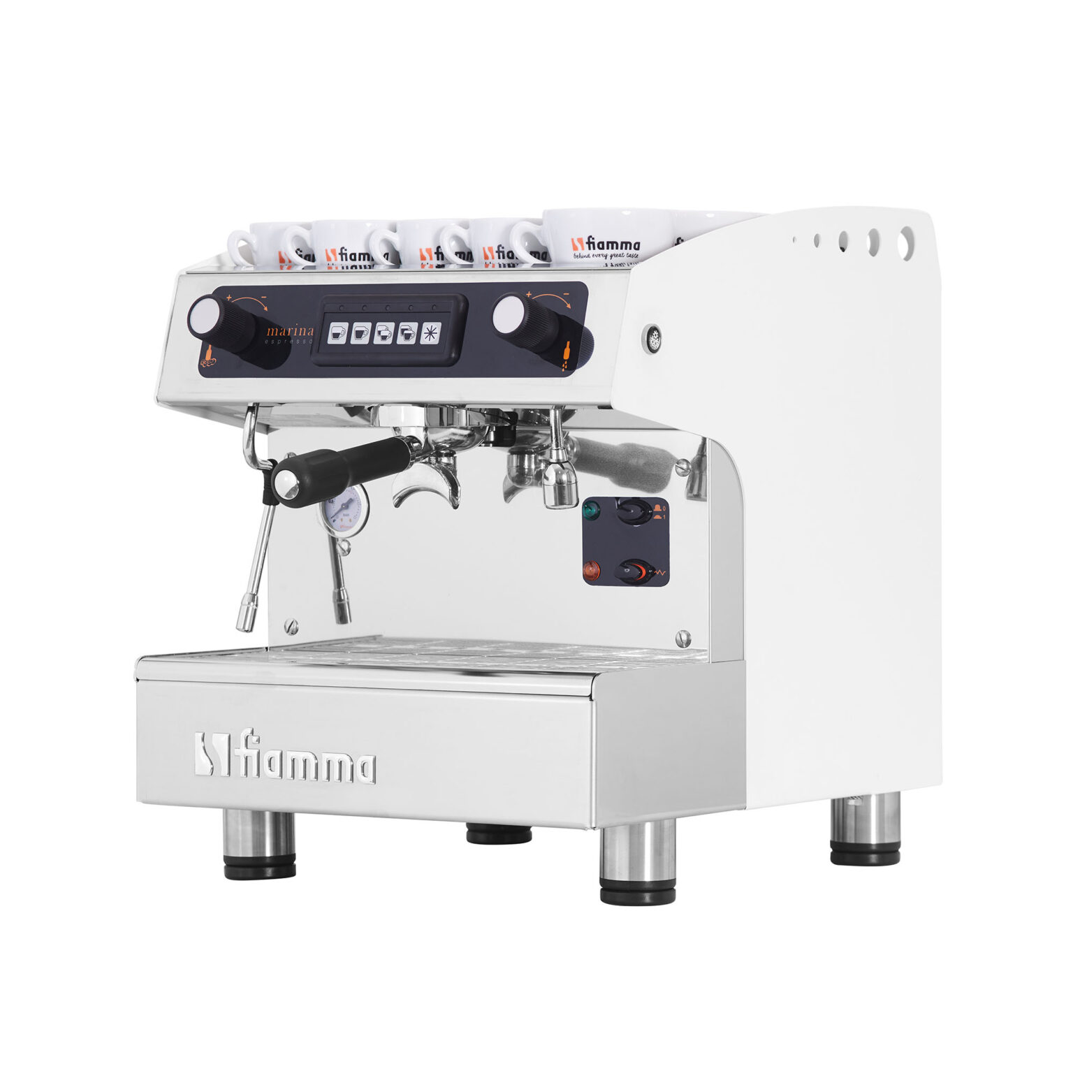 Fiamma Marina CV DI, 1 Group, Espresso Machine with Built-In Water Tank ...
